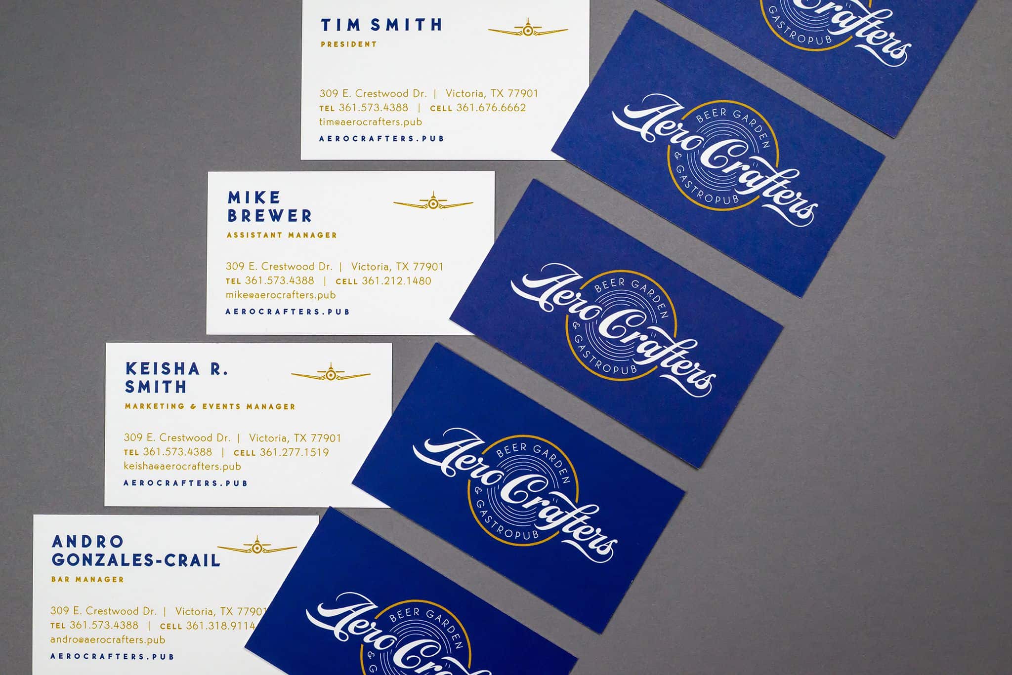 Aerocrafters-business-cards - Field of Study